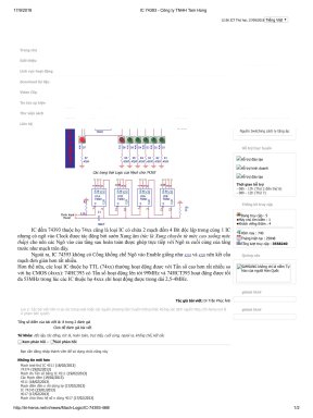 IC 74393 công ty TNHH tam hùng