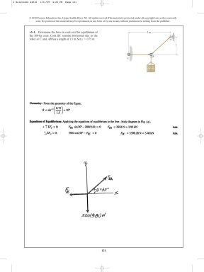 Hibbeler Engineering Mechanics (Solutions Manual) Statics 12th Edition ...