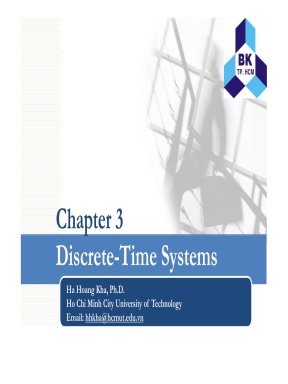 DSP-Lec 03-Discrete Time Systems