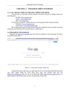 Giao trinh tin hoc ung dung hay