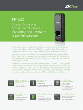 Hướng dẫn sử dụng TF1600