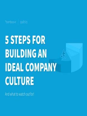 5 steps for building and ideal culture