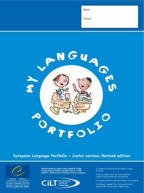 3 english language portfolio model