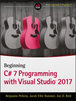 BEGINNING C sharp 7 programming with visual studio 2017
