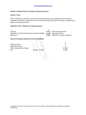 ACCA paper group structure