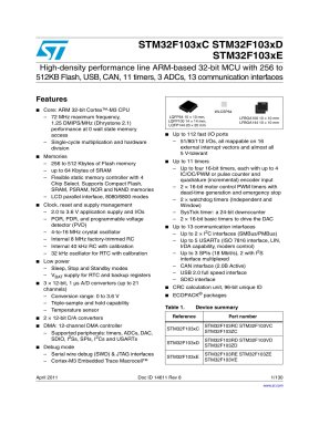 arm cortex M3 memory map