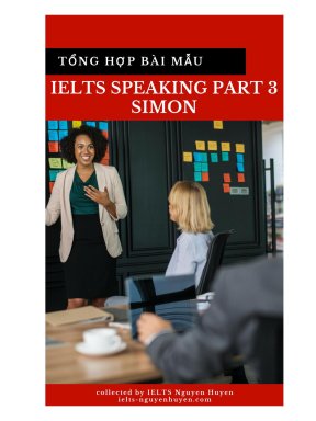 Tong hop bai mau IELTS speaking part 3