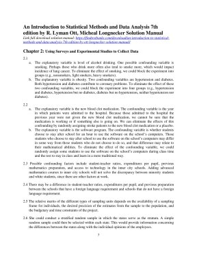 An introduction to statistical methods and data analysis 7th edition by ...