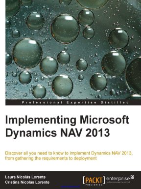 Implementing microsoft dynamics NAV 2013