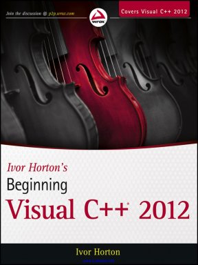 Ivor hortons beginning visual c++ 2012