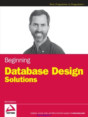 Beginning database design solutions