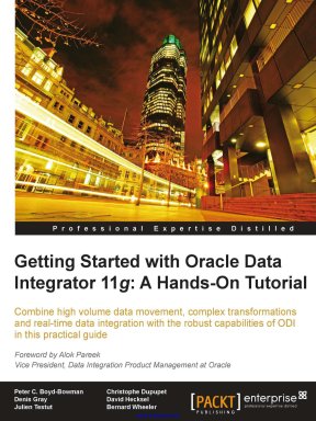 Getting started with oracle data integrator 11g