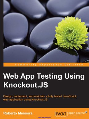 Web app testing using knockout JS
