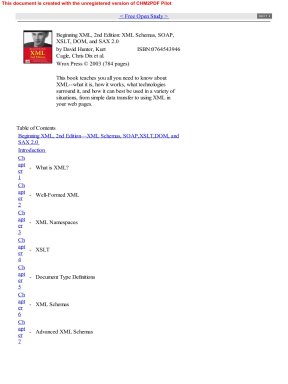 Wrox beginning XML 2nd edition dec 2001 ISBN 0764543946 pdf