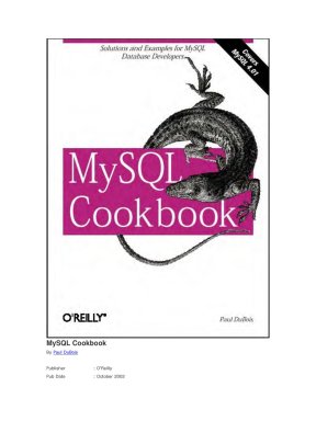 MySQL cookbooki n