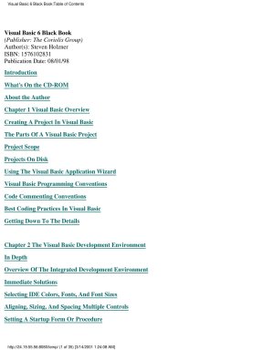 Visual basic6 black book