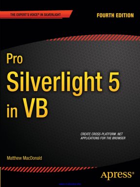 Pro silverlight 5 in VB, 4th edition