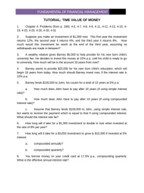 Chapter 4 time value of money