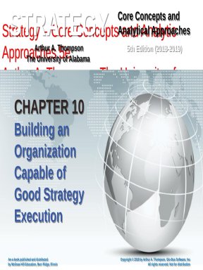 Slide strategic core concept and analytical approach 5e by thomson ...