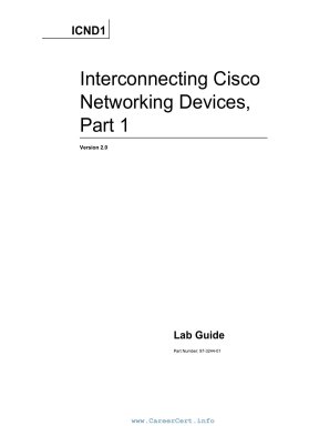 ICND1 v2.0 Lab Guide