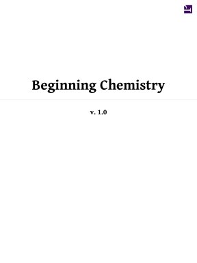 beginning chemistry