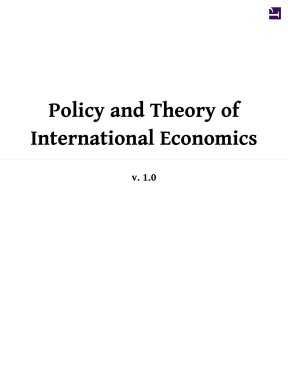 policy and theory of international economics