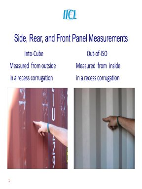 IICL 6 measurement techniques