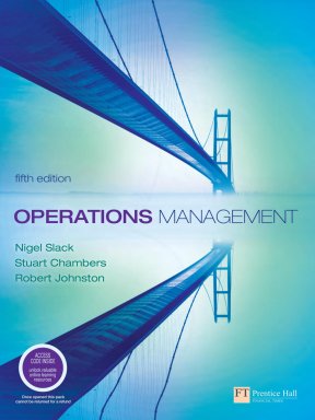 Operations management 5th edition