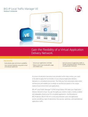 big ip local traffic manager ve overview