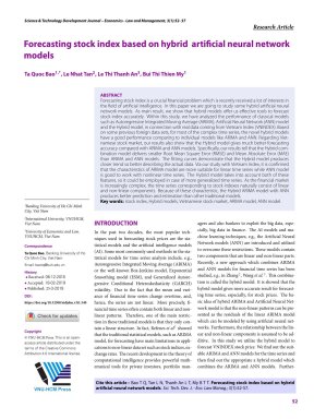 Forecasting stock index based on hybrid artificial neural network models