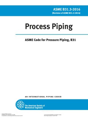 ASME B31.3 (2016) - Process Piping