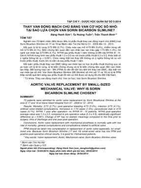 Thay van động mạch chủ bằng van cơ học số nhỏ: Tại sao lựa chọn van ...