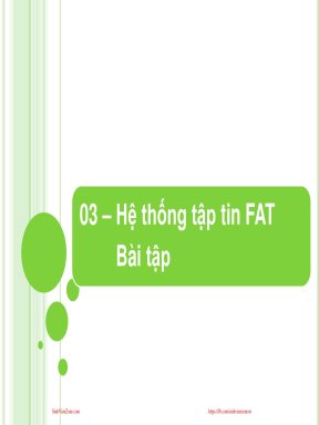 hệ điều hànhbài tập hệ thống tập tin fat sinhvienzone com