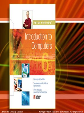 Lecture Introduction to Computers: Chapter 6A - Peter Norton''s
