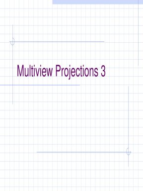 Lecture Autodesk inventor: Multiview projections 3