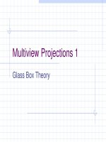 Lecture Autodesk inventor: Multiview projections 1 - Glass box theory