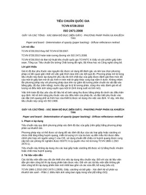 Tiêu chuẩn Quốc gia TCVN 6728:2010 - ISO 2471:2008