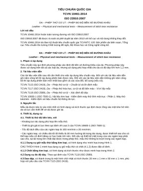 Tiêu chuẩn Quốc gia TCVN 10461:2014 - ISO 23910:2007
