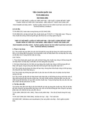 Tiêu chuẩn Quốc gia TCVN 8992:2011 - ISO 9443:1991
