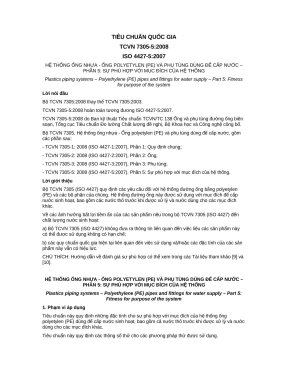 Tiêu chuẩn Quốc gia TCVN 7305-5:2008 - ISO 4427-5:2007