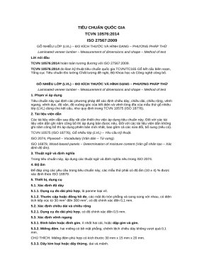Tiêu chuẩn Quốc gia TCVN 10576:2014 - ISO 27567:2009