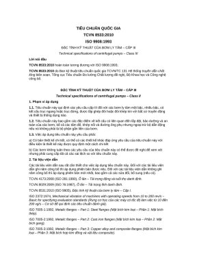 Tiêu chuẩn Quốc gia TCVN 8533:2010 - ISO 9908:1993