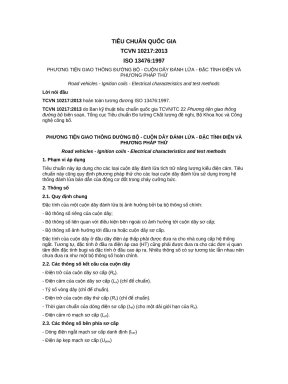 Tiêu chuẩn Quốc gia TCVN 10217:2013 - ISO 13476:1997