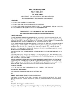 Tiêu chuẩn Việt Nam TCVN 6523:2006 - ISO 4996:1999
