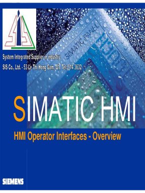 HMI overview