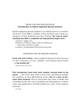 Introduction to option adjusted spread analysis