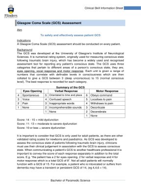 GCS Assessment - Information Sheet (2)