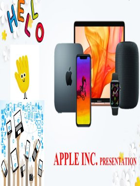 Apple presentation power point thuyết trình tập đoàn APPLE