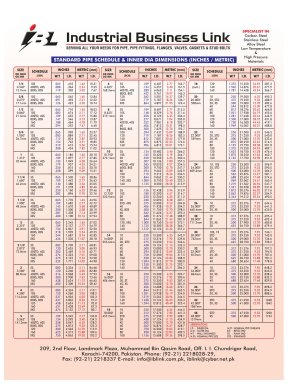 2_PIPE SCHEDULE & INNER DIA DIMENSIONS
