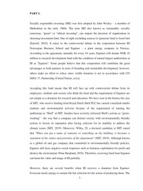 Business Ethics application of Navigation Wheel